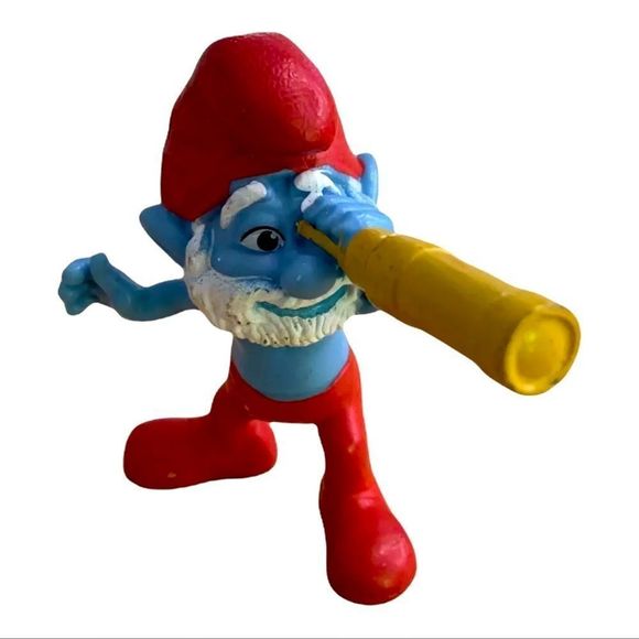 smurf | Toys | Papa Smurf 21 Mcdonalds The Smurfs Movie 1 Papa Smurf ...